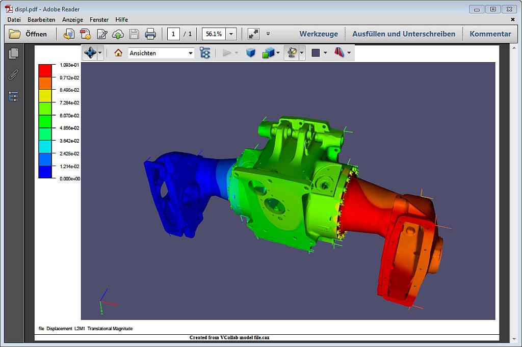 CADFEM: CAE-Daten als 3D-PDF-Modelle visualisieren | K-AKTUELL